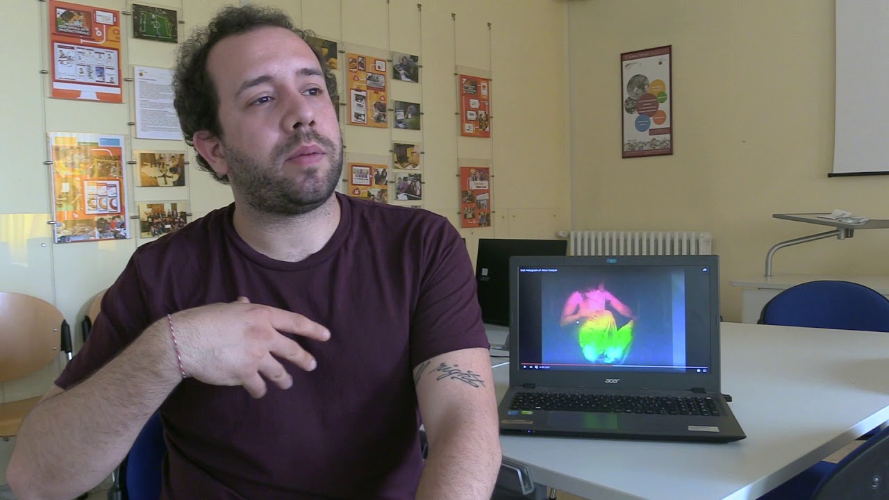 HOLOMAKERS - Alex Fanelli, video artist - YouTube