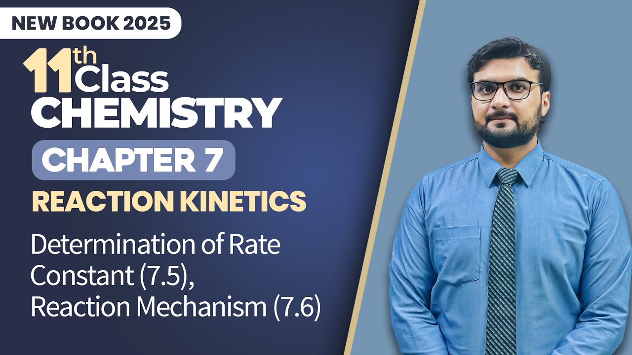11th Class Chemistry Chapter 7 | Determination of Rate Constant ...