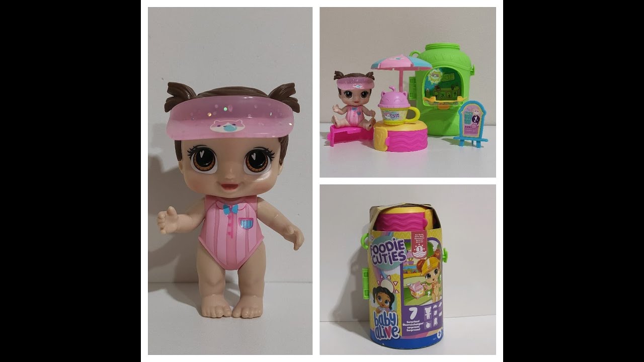 Foodie Cuties Baby Alive Série 1 - Sol - review - YouTube