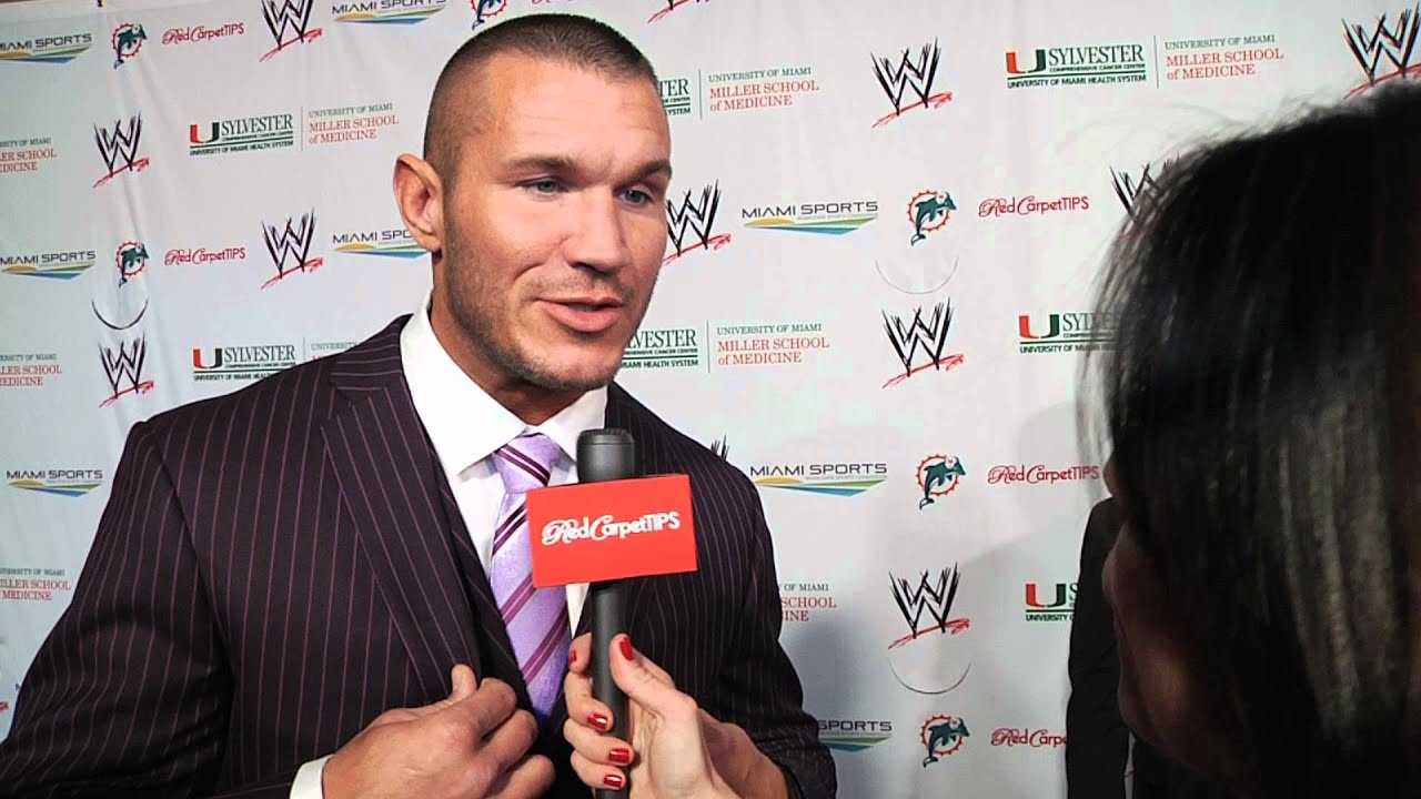 Randy Orton Interview at Wrestlemania Premiere Party - YouTube