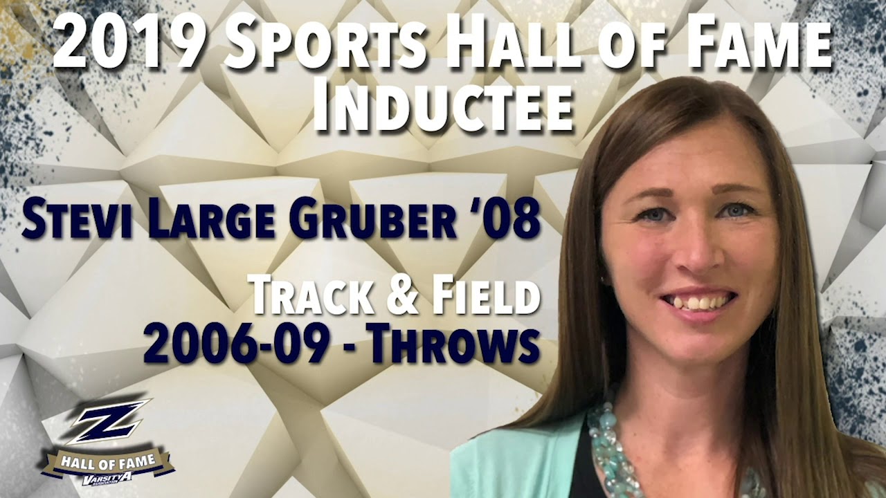 2019 Akron Zips Athletics Hall of Fame - Stevi Large Gruber - YouTube