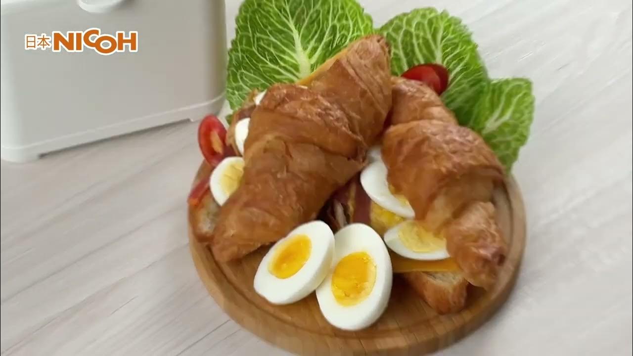 日本 NICOH 多功能蒸煮蛋機 NEG-05 - YouTube