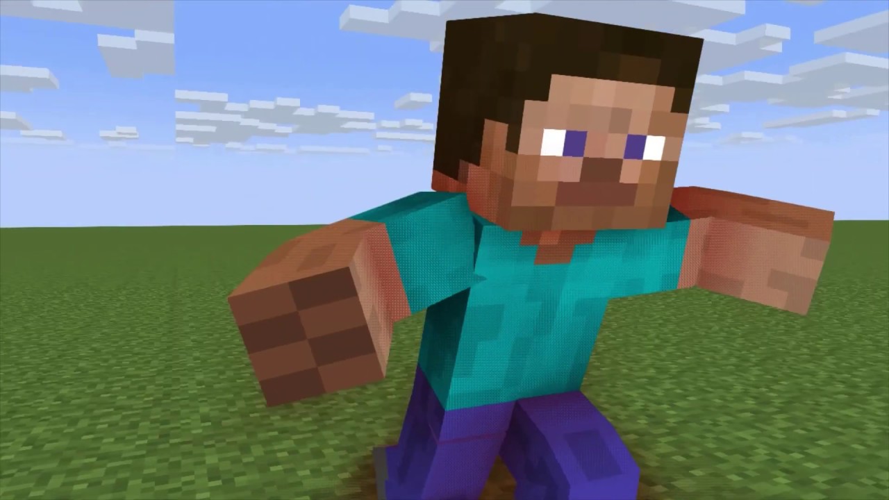 Minecraft Animation Muay Thai kick Boxing - YouTube