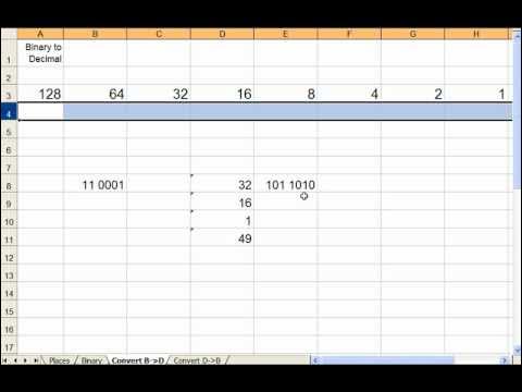 COP1000 A2 Binary Numbers - YouTube