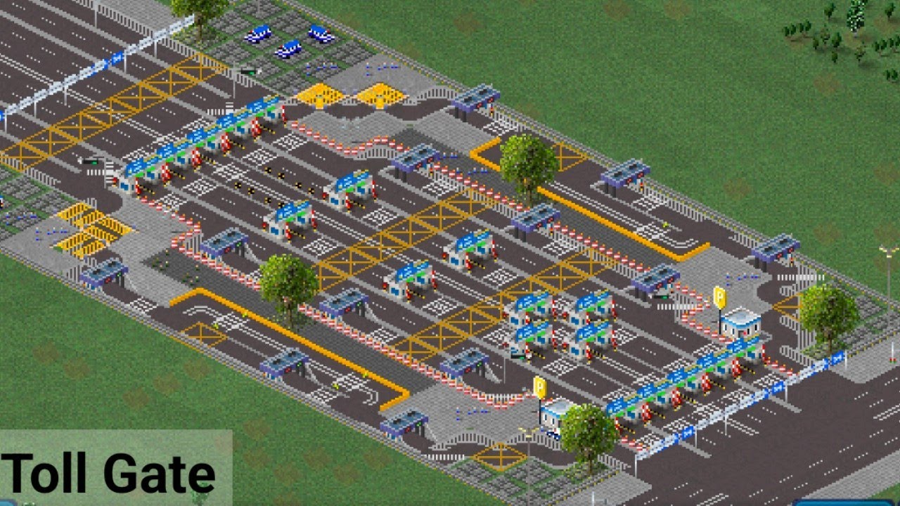 Toll Gate Construction | Theotown. - YouTube
