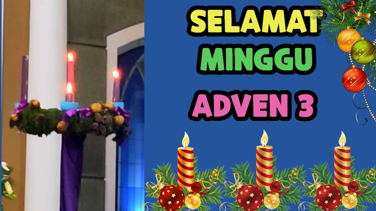 SELAMAT MINGGU ADVEN 3. Mega Lima9 - YouTube