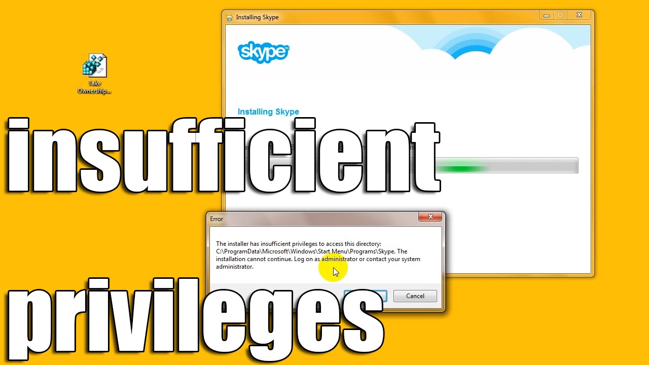 How To Fix Skype insufficient Privileges Error YouTube how-to-fix-skype-insufficient-privileges-error-youtube