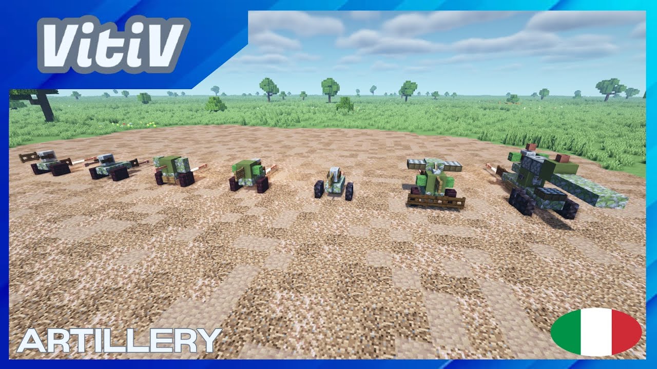 Italian Artillery - Minecraft - YouTube