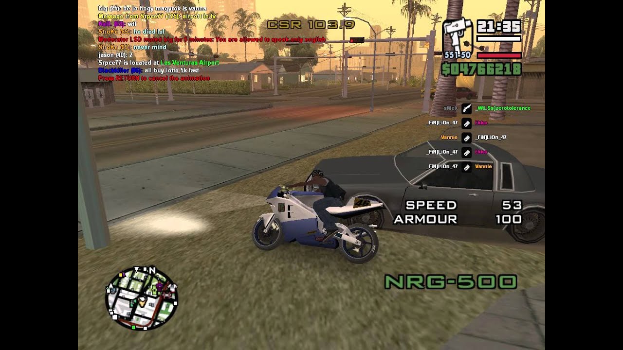 60 fps SAMP gameplay with YOLOLO - YouTube