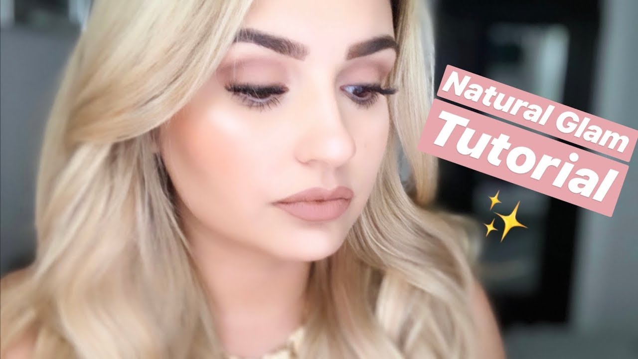 Natural *GLAM* Makeup Tutorial - YouTube