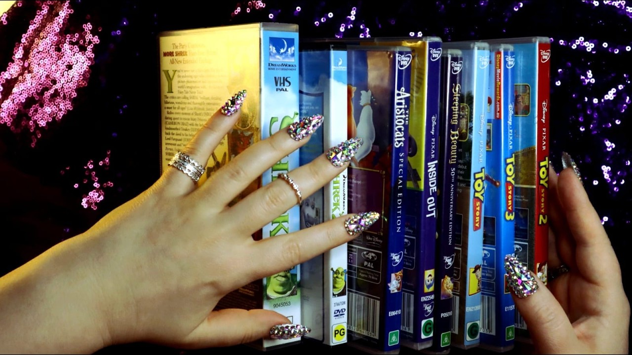 ASMR DVD Collection My FAVORITE Animated Movies Part 2 - YouTube