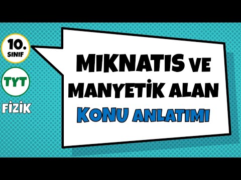 Mıknatıs ve Manyetik Alan - Konu Anlatımı | 10.Sınıf ve TYT Fizik