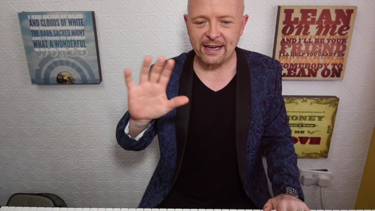 Jon Courtenay Golden Buzzer act from BGT performs his virtual show live ...