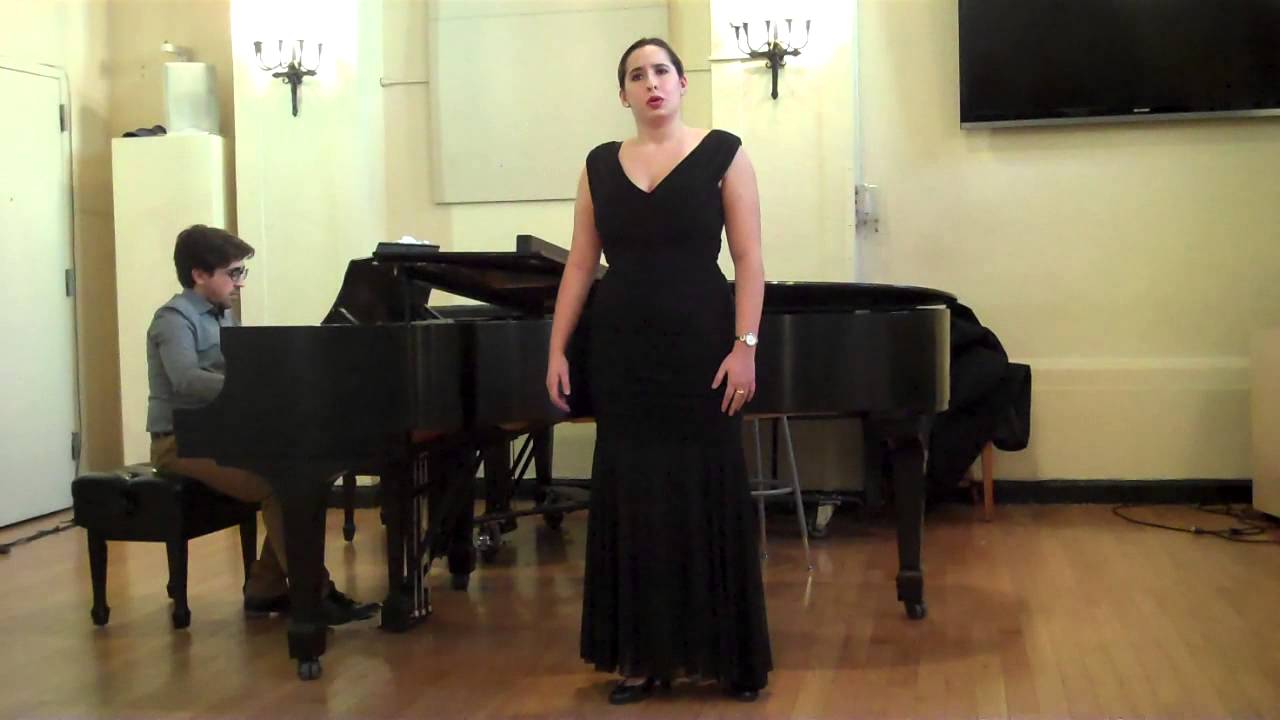 Ridonami La Calma Tosti Tal Heller Mezzo Soprano 2014 New York City - YouTube