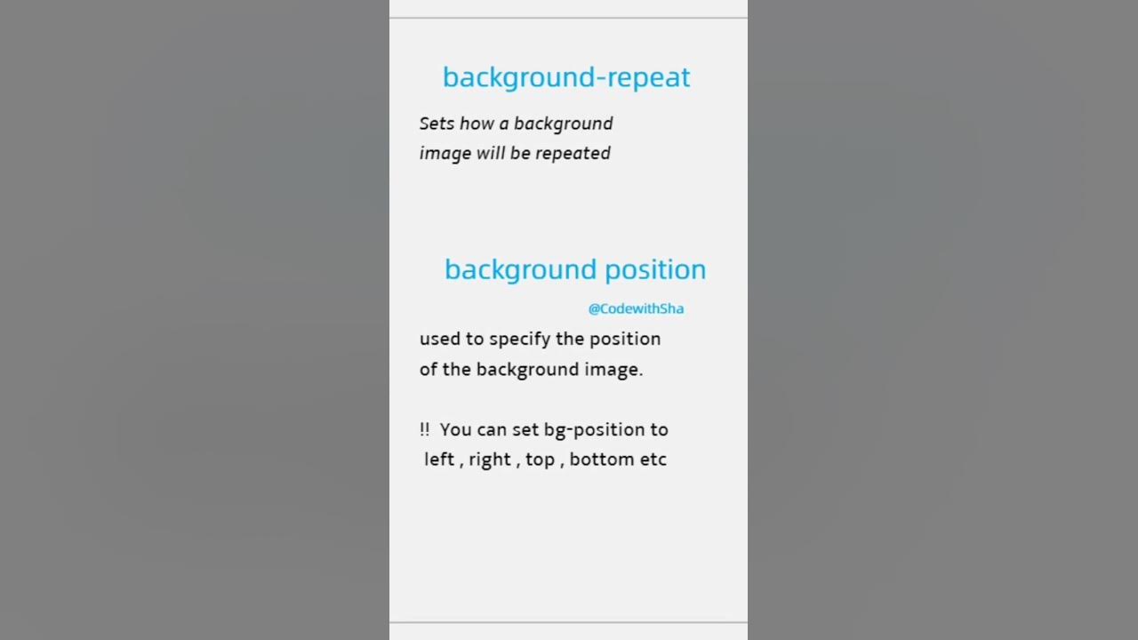 Css Backgrounds Codinglover Coding Itsprogrammer Html5 Codelover Codewithsha 