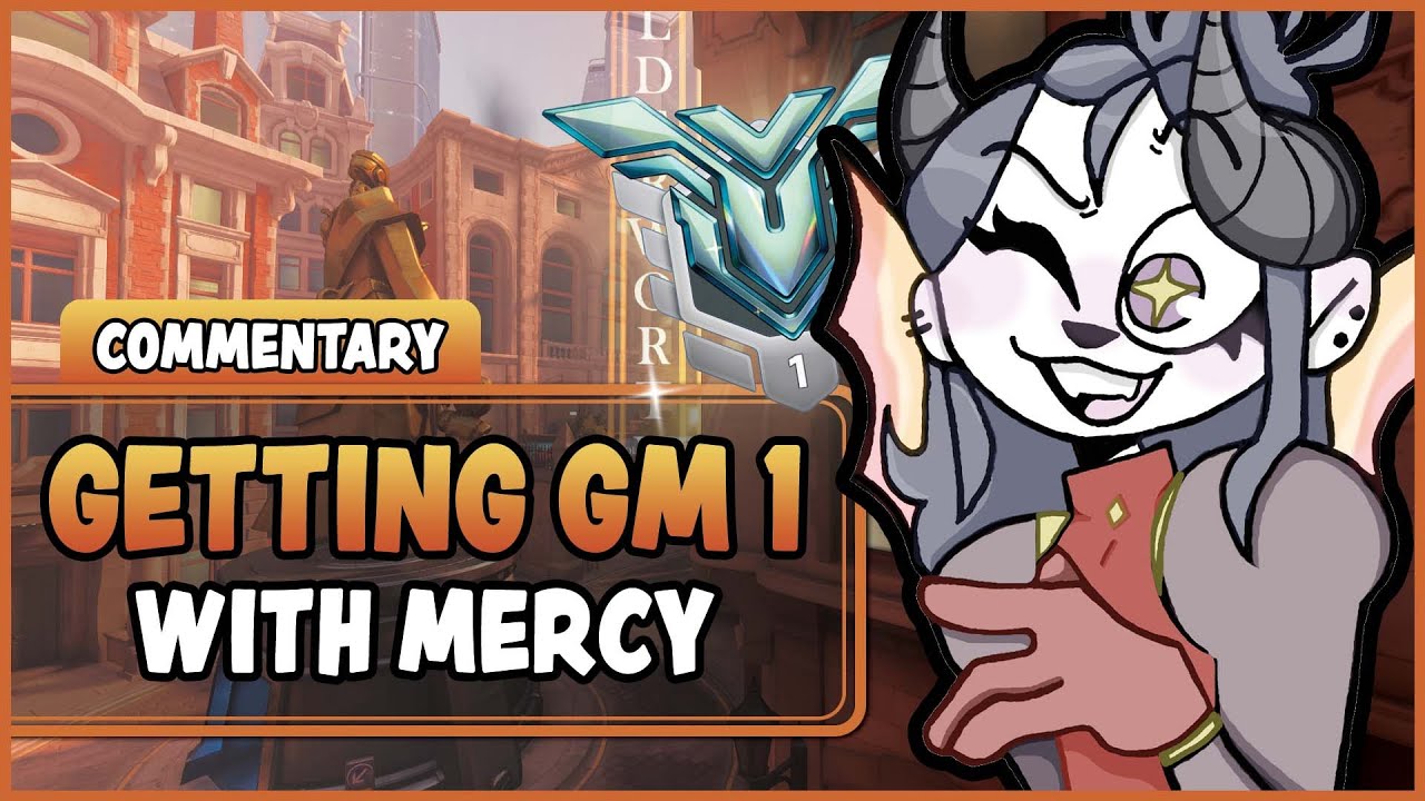 Getting GRANDMASTER 1 as Mercy in OW2 | Commentary Gameplay - YouTube