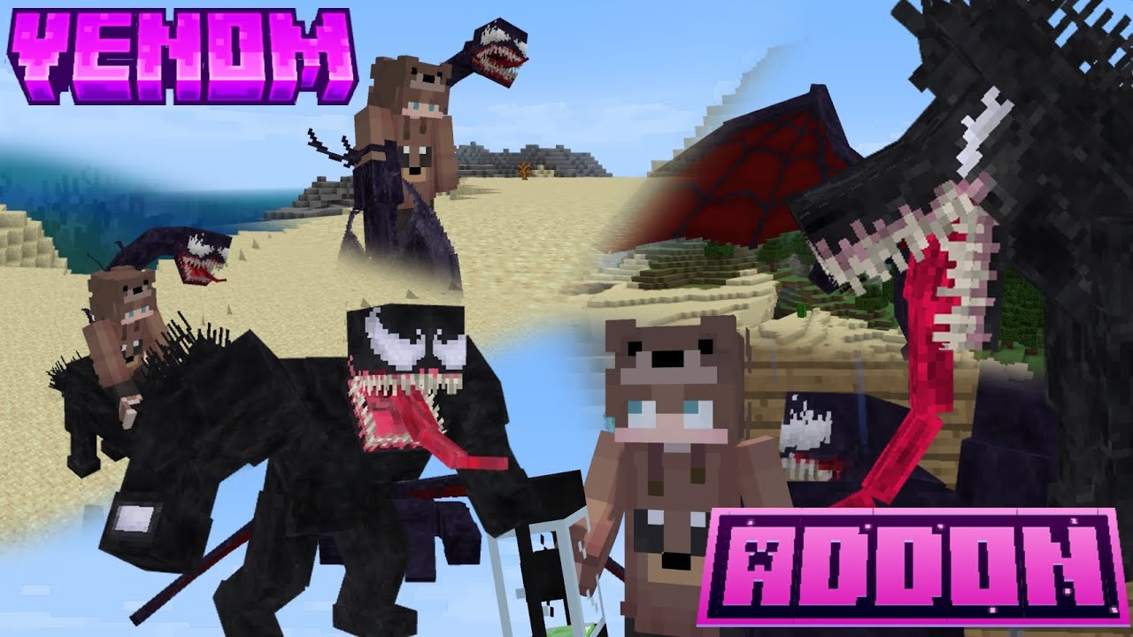 Addon de Venom para tu Minecraft Bedrock 1.21.50 Minecraft pe 1.21.50 ...