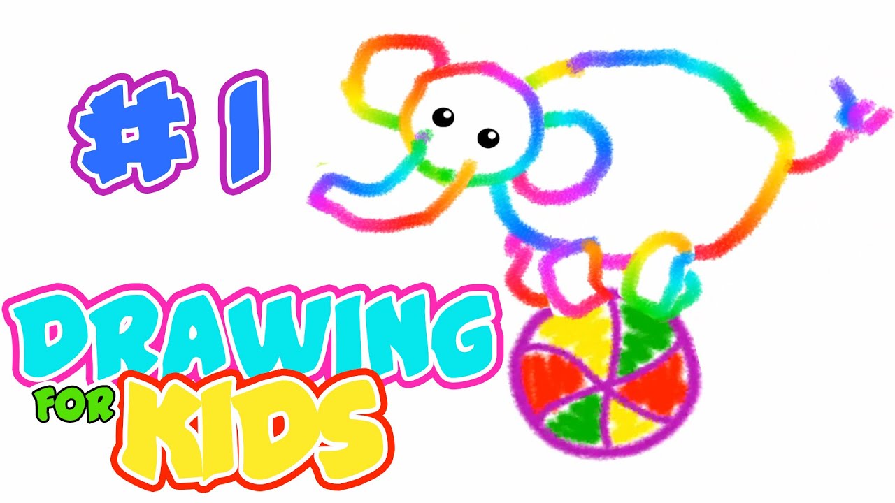 Bini Drawing for Kids! Learning Games for Toddlers #1 | Xbanguinha ...