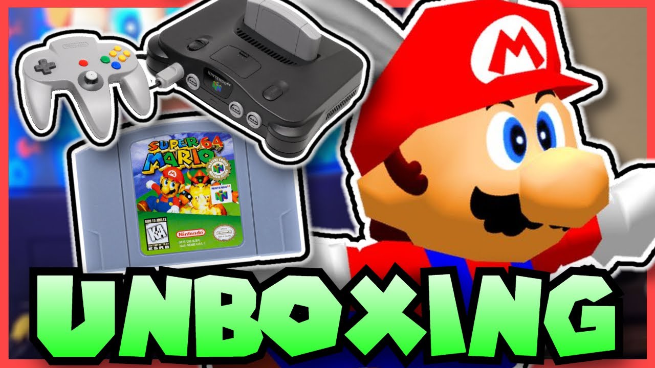 Game Collecting: Nintendo 64 & Super Mario 64 Unboxing! - YouTube