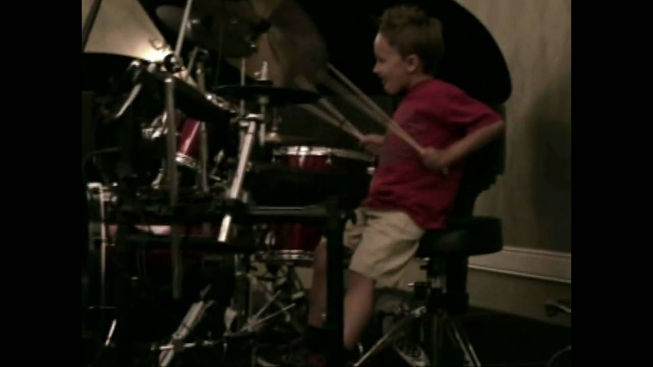toby on drums - YouTube