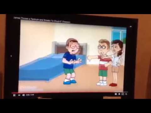 James throws a tantrum/sneaks to Chuck E Cheese's/gets grounded ...