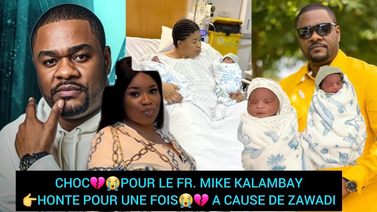 CHOC💔😭POUR LE FR. MIKE KALAMBAY👉HONTE POUR UNE FOIS😭💔 A CAUSE DE ZAWADI ...