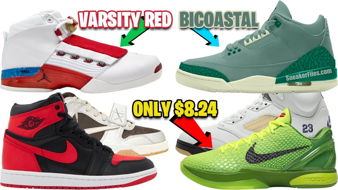 AIR JORDAN 17 VARSITY RED 2024, AJ 3 BICOASTAL, A MA MANIERE AJ 5 ...