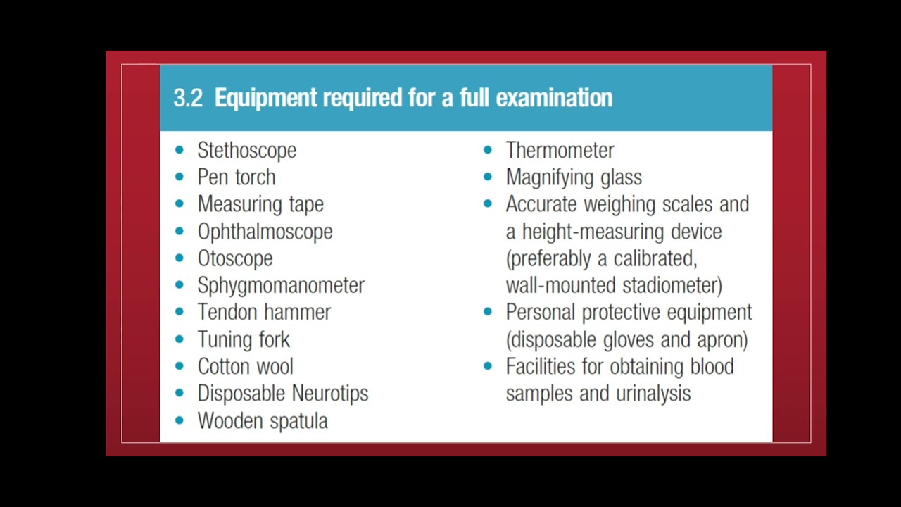physical examination - YouTube