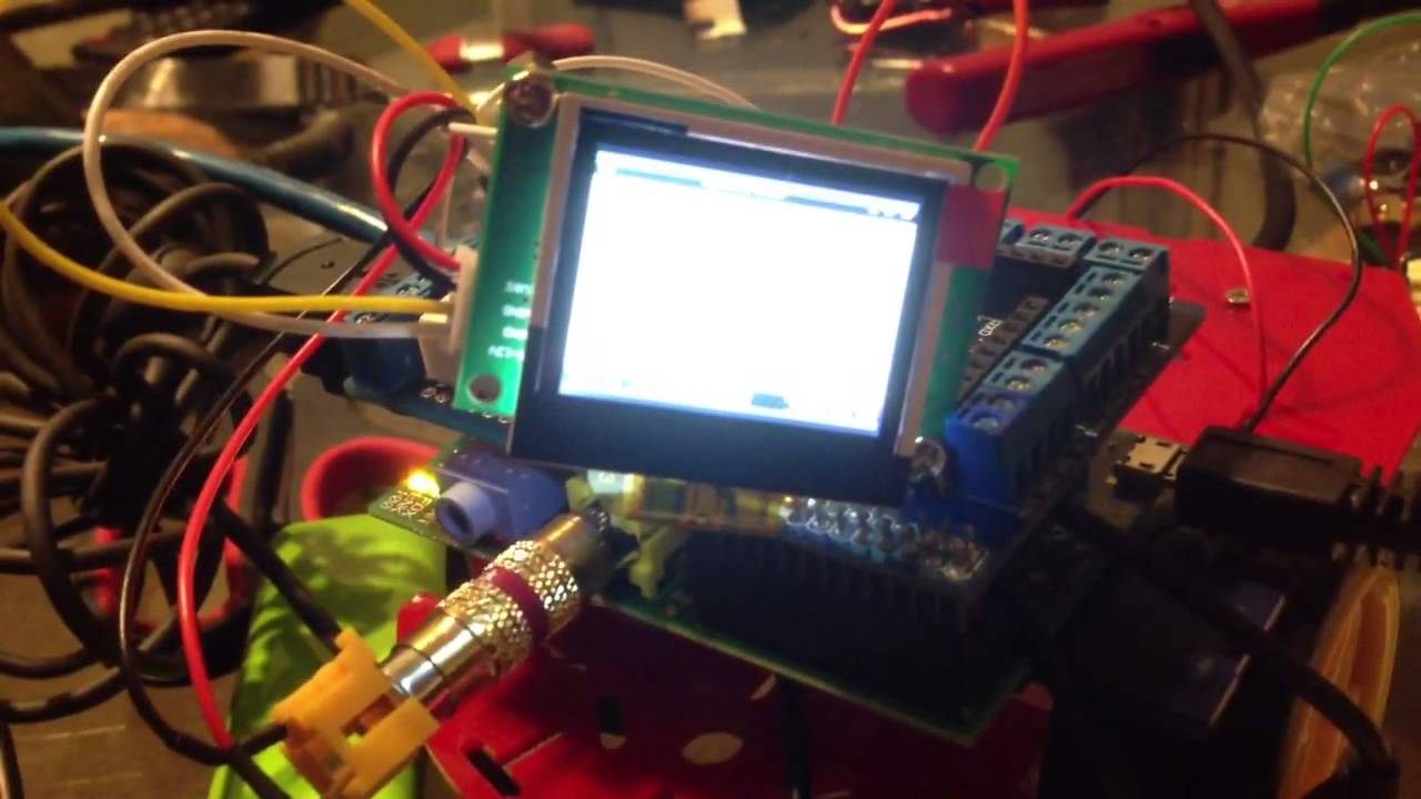 Adafruit Mini NTSC/PAL TFT Display Backlight Issue - YouTube
