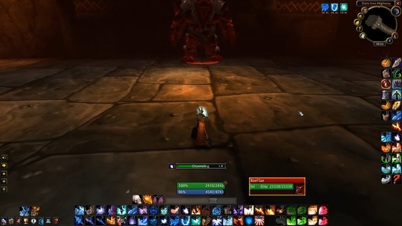 Bael'gar solo by pathfinding exploitation in classic - YouTube