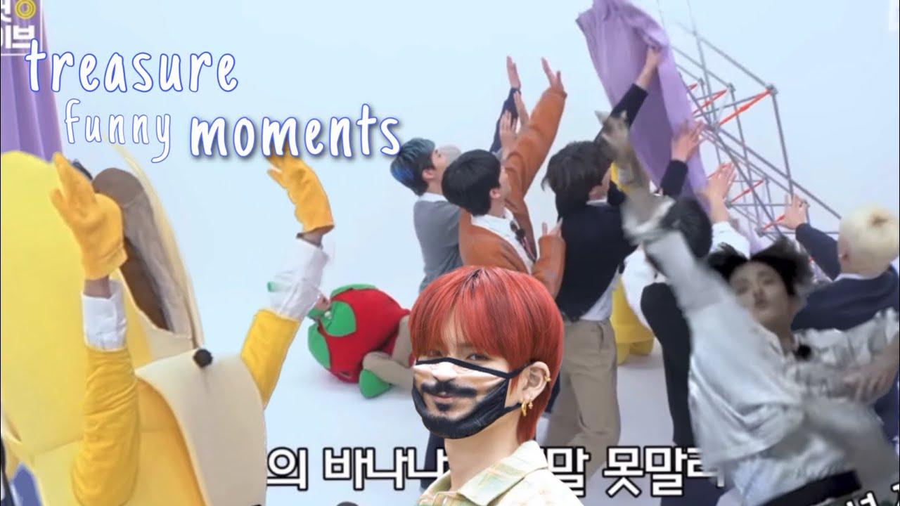 treasure funny moments i think a lot | part. 1 - YouTube