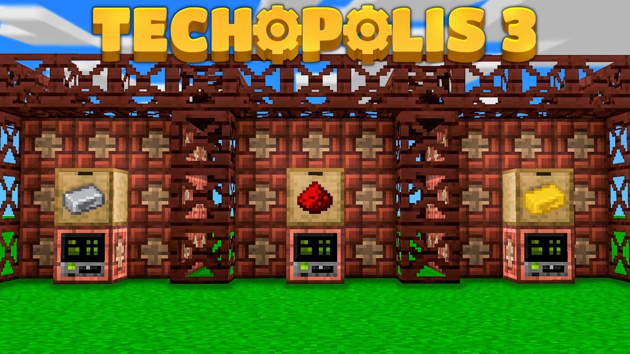 AUTOMATED ALLOY KILN & BLAST FURNACE! #5 | Minecraft Techopolis 3 ...