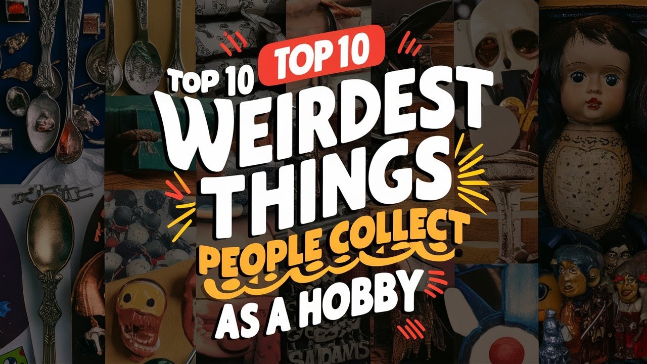 Top 10 Weirdest Things People Collect as a Hobby - YouTube