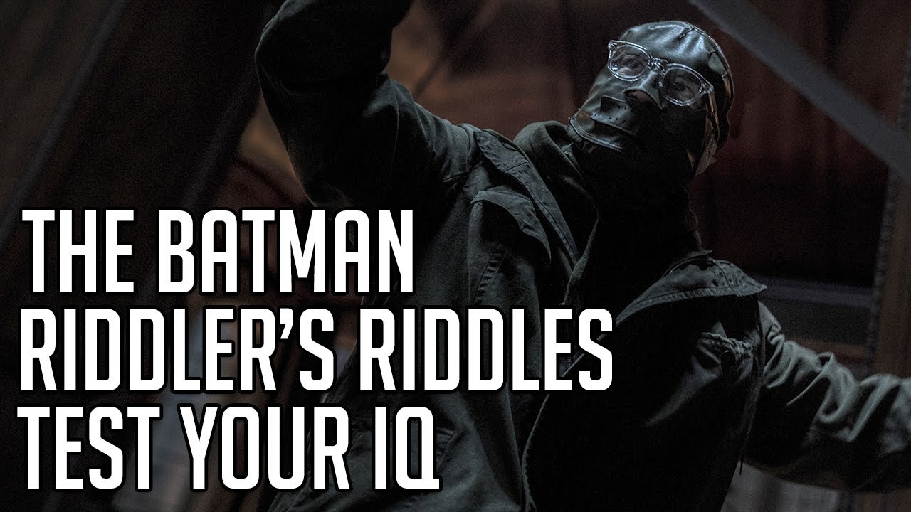 The Batman - Riddler's Riddles | Spoilers - YouTube