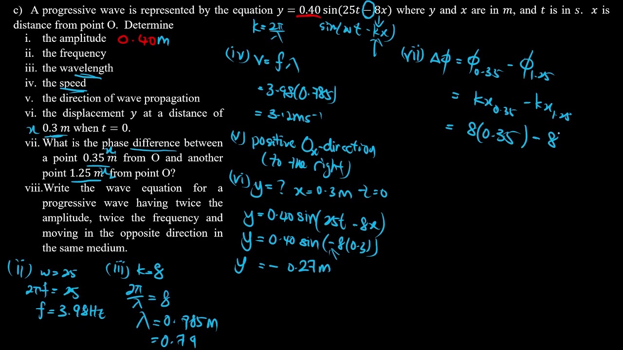 Question 19 Physics STPM Monthly exam sem 3 2020 - YouTube