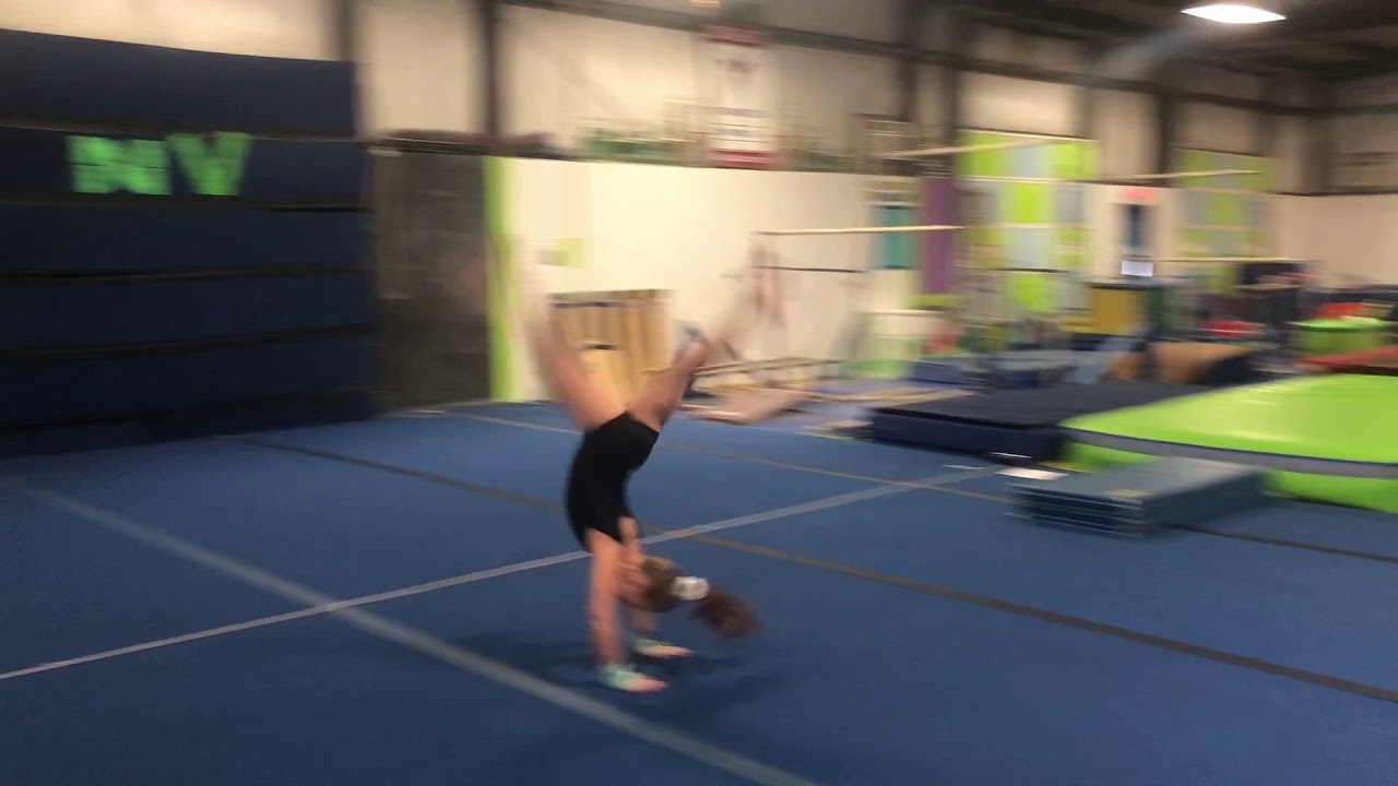 Alexa - Front Handspring Front Pike - YouTube