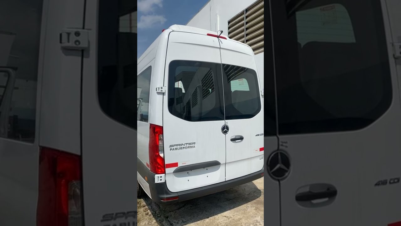 Mercedes Sprinter 416 Extra longa 0km transformada com 21+1 lugares com ...