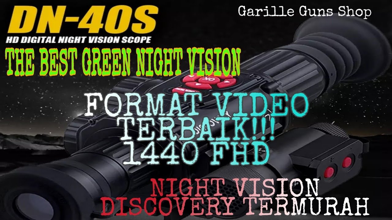 Unboxing and review Discovery Night vision Terbaik - YouTube