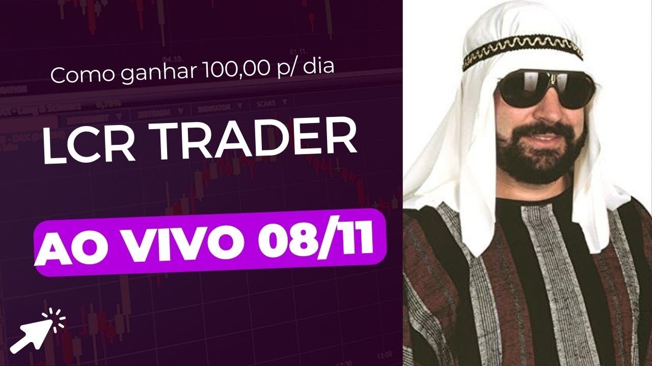 DAYTRADER AO VIVO COM LCR TRADER - YouTube