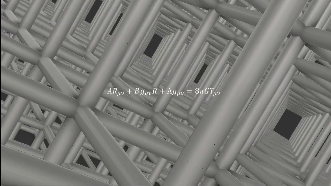 General Relativity: Metric Space Animation - YouTube