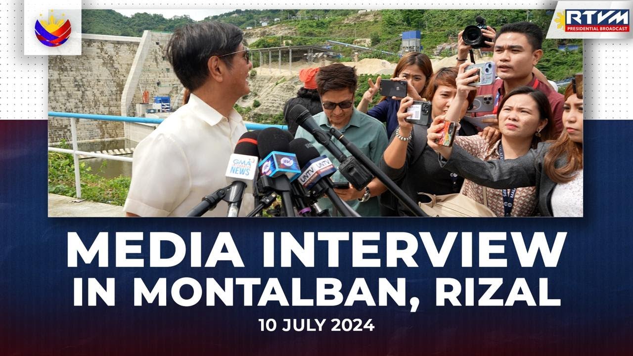 Media Interview in Montalban, Rizal 07/10/2024 - YouTube