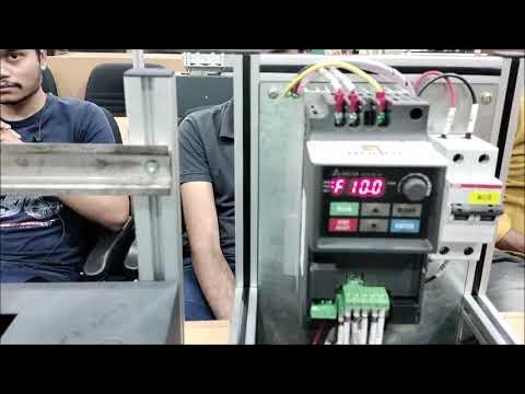 Experiment 01: VFD programming using PLC for switching the motor ON/OFF ...