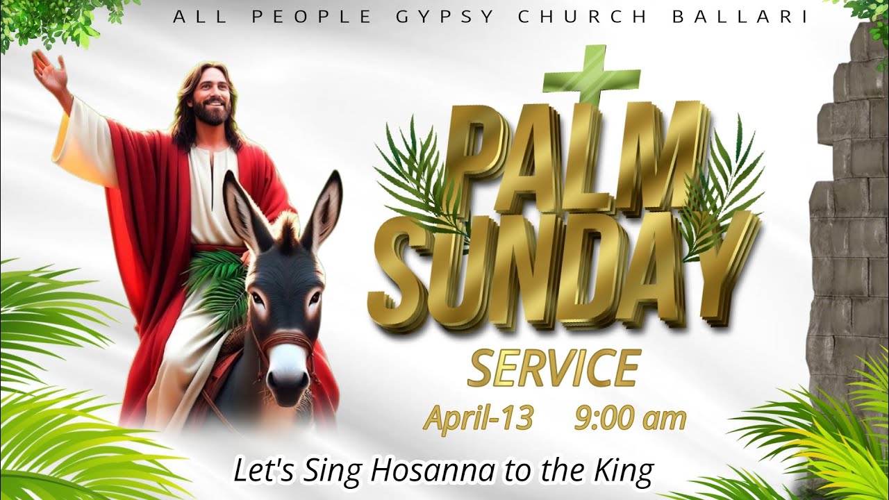 SUNDAY COMMUNION SERVICE || @9:30 AM || All People Gypsy Church Ballari ...