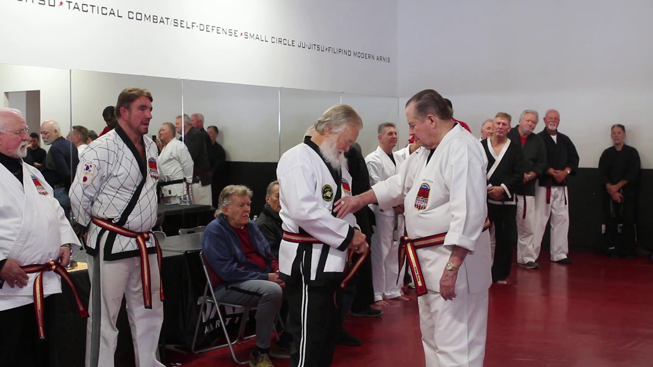 Art Heller Promotion to 10th degree Black Belt with Allen Steen and the ...