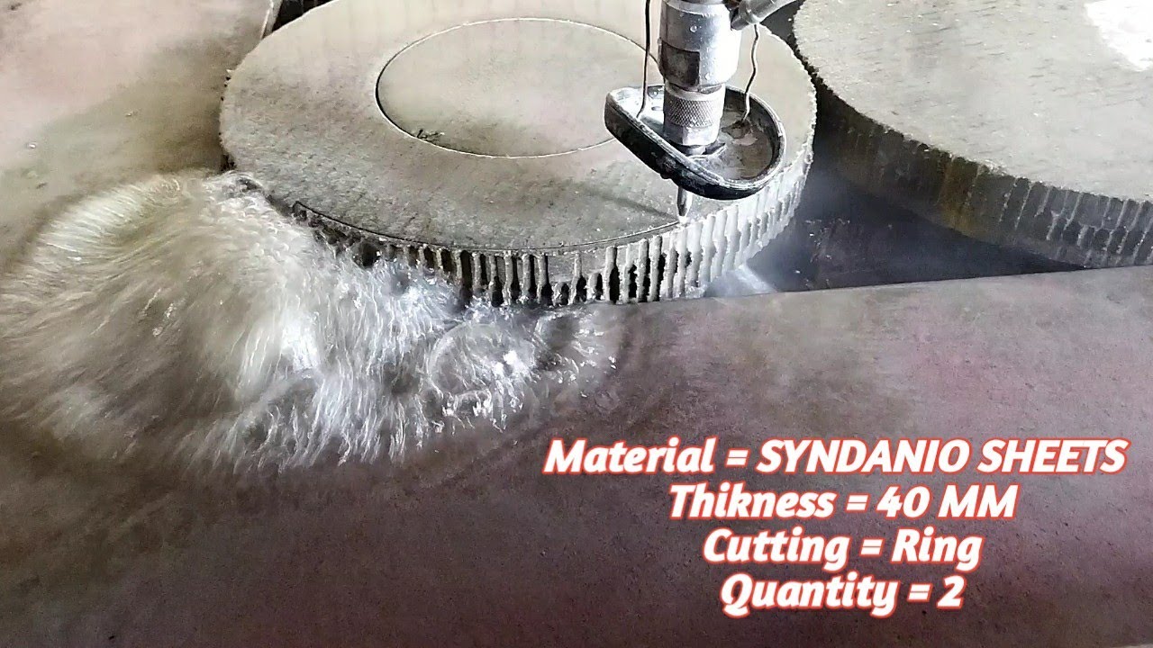SYNDANIO SHEETS / Water Jet CNC Cutting Machine , Syndanio Sheet 40 MM ...