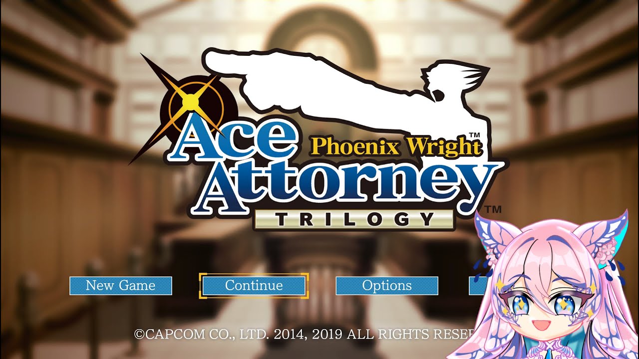 OBJECTION! First playthrough of Phoenix Wright! - YouTube