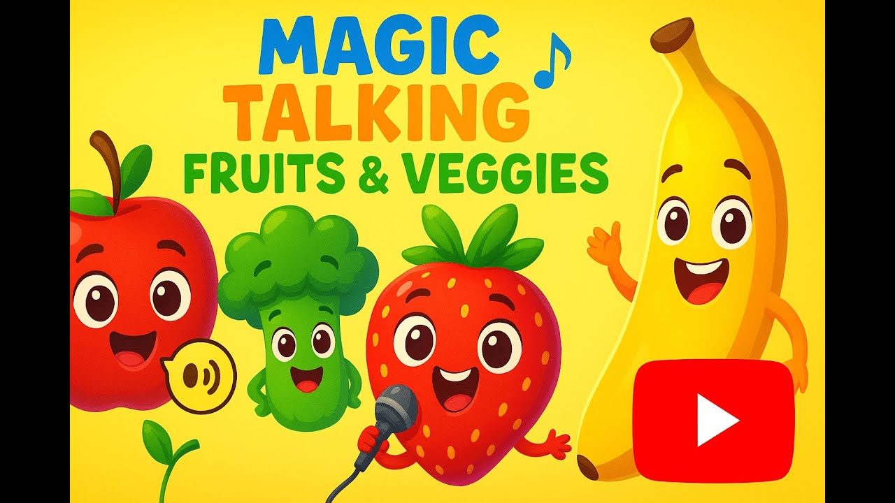 "Magic Talking Fruits & Vegetables!" - YouTube
