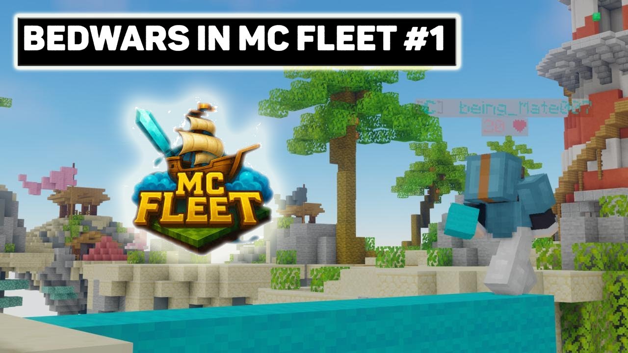 Playing Bedwars in MC Fleet!! #1 | @GamerFleet's MC Fleet | #mcfleet # ...