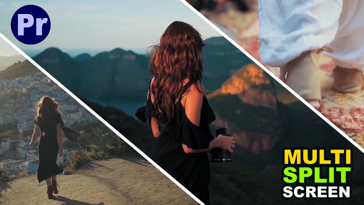 How to Create Multi Split Screen Effect with Adobe Premiere Pro - YouTube