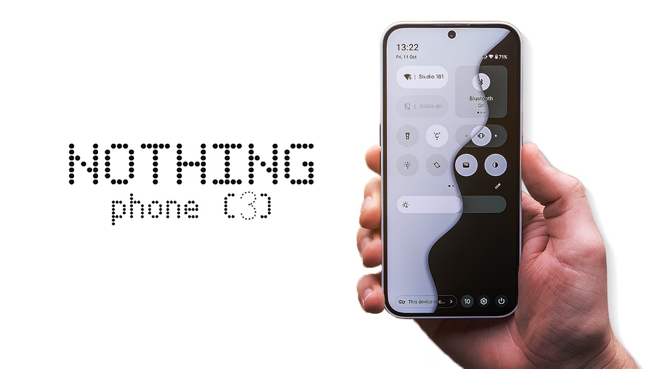 Nothing Phone 3 - Now Featuring an Action Button! - YouTube